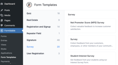 WordPress Survey Templates & Themes To Save You Tons of Time