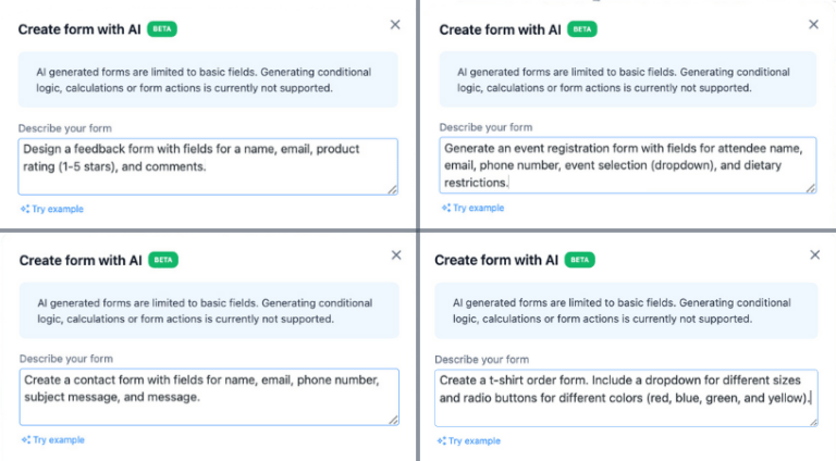 AI Form Builder WordPress Plugin - Formidable Forms