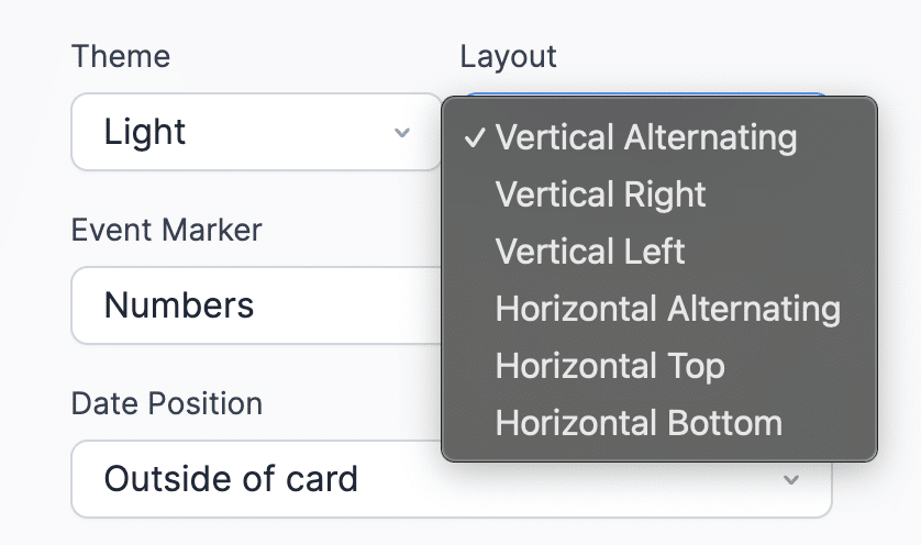 Timeline Views - Formidable Forms