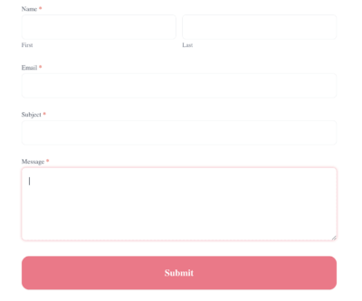Blush Modern - Formidable Forms